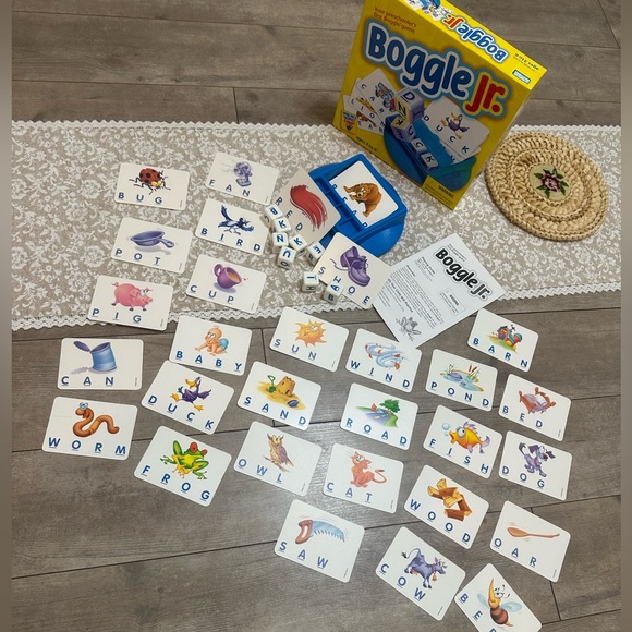 Parker Brothers | Games | Vintage 998 Boggle Jr Parker Brothers ...